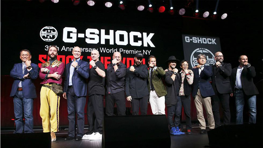 The world's attention turns to G-SHOCK: 35th anniversary event held in ...